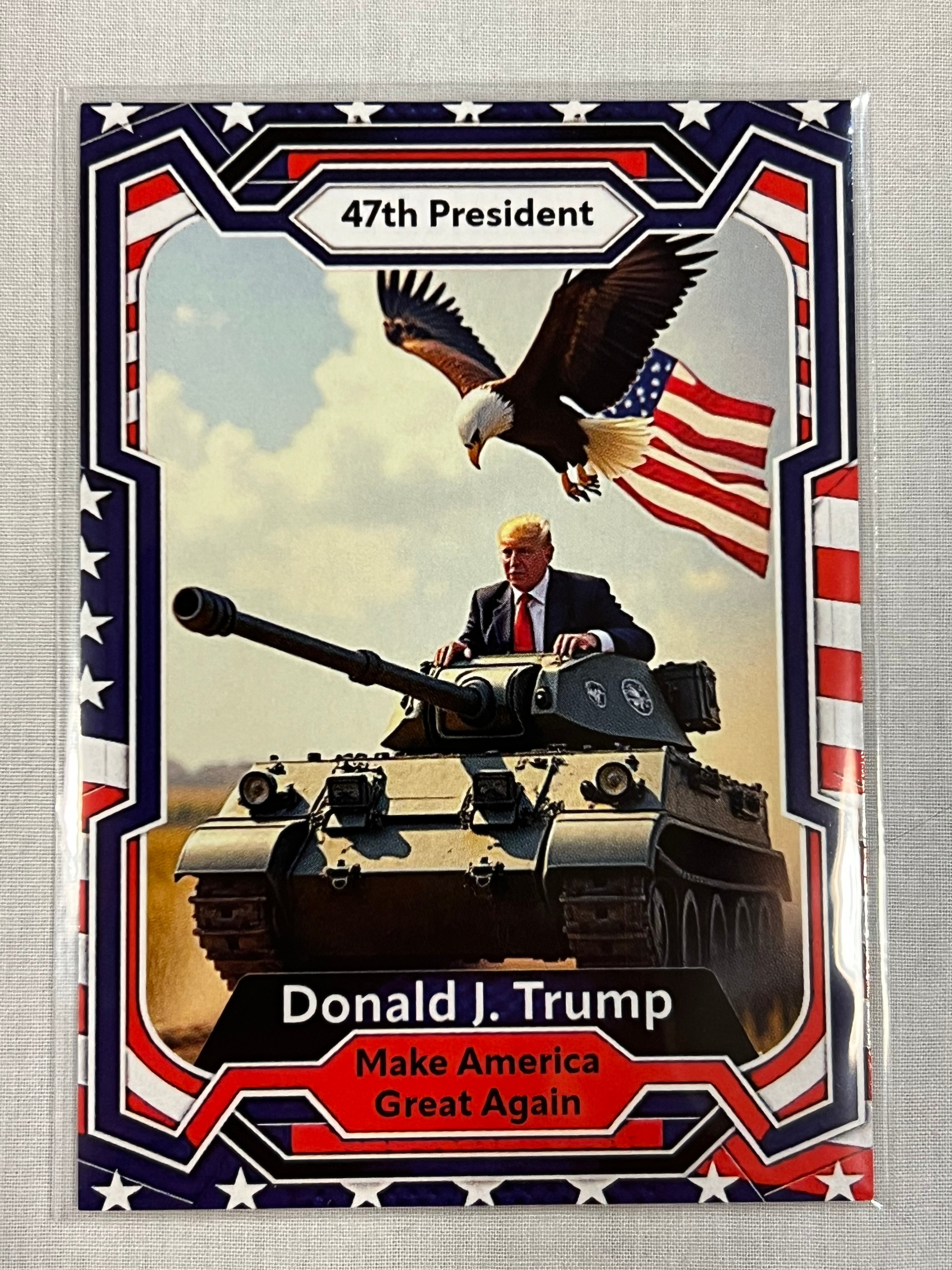Donald Trump 45th & 47th President Custom – 2 The Moon Cards & Collectibles