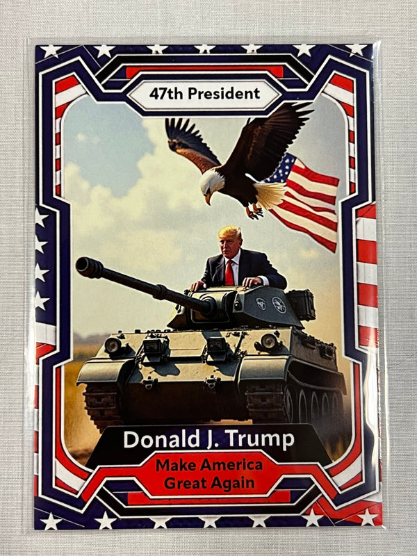 Donald Trump 45th & 47th President Custom – 2 The Moon Cards & Collectibles