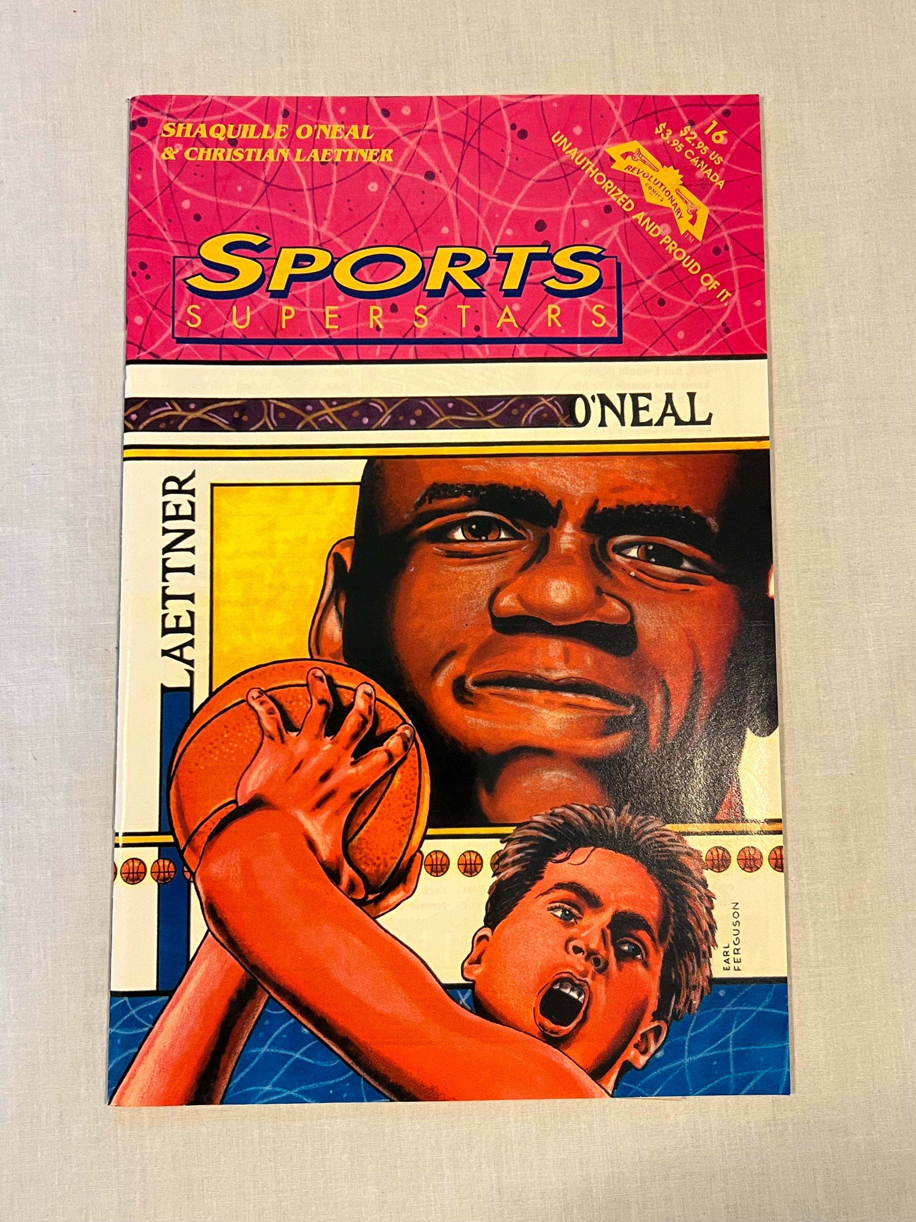 Shaq/Laetner 1993 NCAA Sports Superstars Comic – 2 The Moon Cards ...