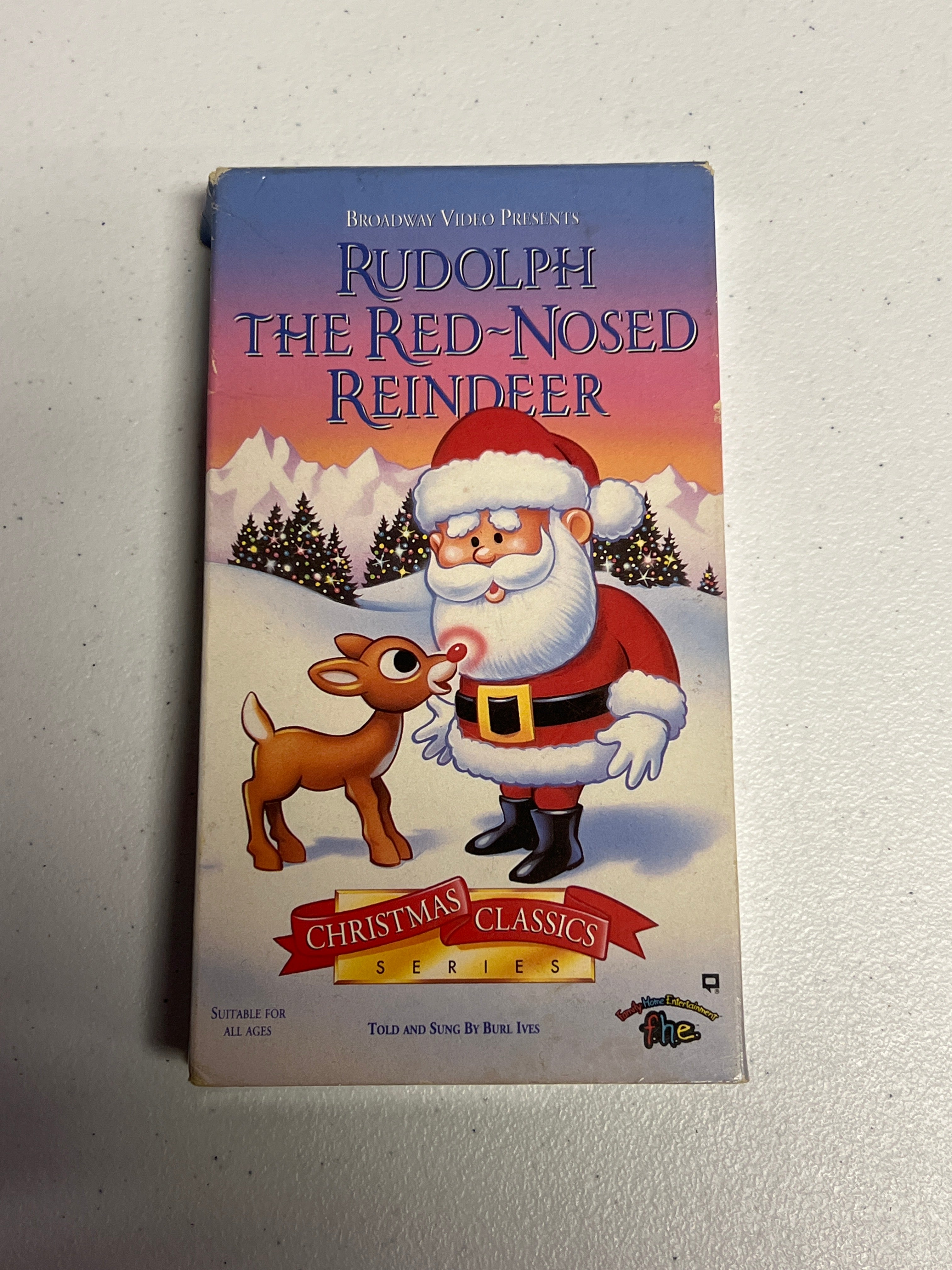 Rudolph the Red-Nosed Reindeer VHS – 2 The Moon Cards & Collectibles